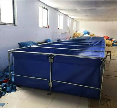 Cina 10000L Serbatoio d'acqua di telai Piscine di plastica pieghevoli in vendita