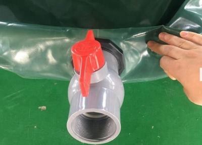 China Onion Type PVC Tarpaulin Irrigation Water Storage Tanks 5000L Water Holding Tank for sale