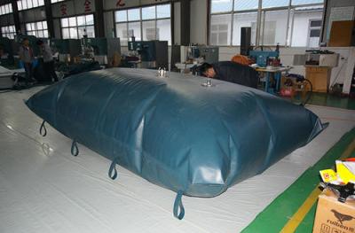 Cina 1.5mm Tisana rivestita in PVC Serbatoio di immagazzinamento di biogas da 1000 tonnellate Serbatoio di metano Serbatoio di gas Serbatoio di immagazzinamento portatile in vendita