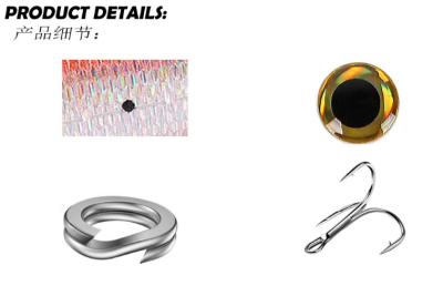 Cina 2 Esca di pesce di plastica 12.5cm 18G Distanza lanciare Crankbait in vendita