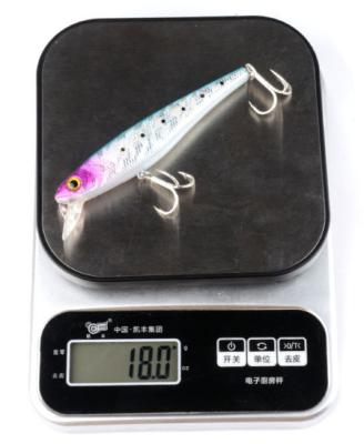 Cina 2 Esca di pesce di plastica 12.5cm 18G Distanza lanciare Crankbait in vendita