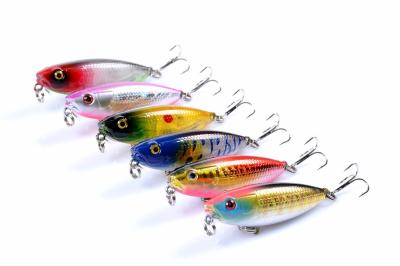 China 6 Colors Floating Pencil Bait 5.9cm / 6.9g Bionic Fake Hard for sale