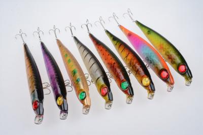 China 8 Kleuren 17.50cm/39.20g 2# Hooks Perch, Crucian, Culter Alburnus Big Minnow Lure Zeevisserij aas for sale