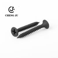 China Gypsum Board Screw Drywall Bugle Head Black Tapping Countersunk Head Self Tapping Screw 25mm to 125mm for sale
