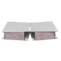 China Polyurethane Fireproof Rock Wool Puffed Sheet Roofing Building Material for sale