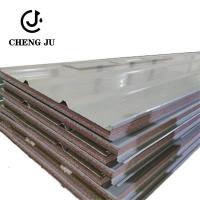 China White Fireproof Rockwool Polyurethane Roofing Sandwich Panel 50-200mm Thickness 950-1150mm Width for sale