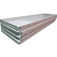 China White Fireproof Rockwool Polyurethane Roofing Sandwich Panel 50-200mm Thickness 950-1150mm Width for sale