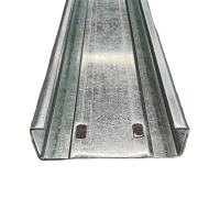 China Cold Formed Steel C Channel 80x50 Galvanized Structural Profile for Construction for sale