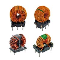 China Toroidal Common Mode Choke With PCB / Plastics Base for sale