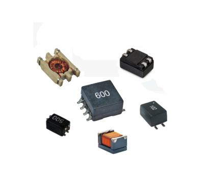 China Wire Wound Common Mode Choke with 800Ω @100MHz Impedance, Lead-free and Compact Design for EMI Suppression for sale