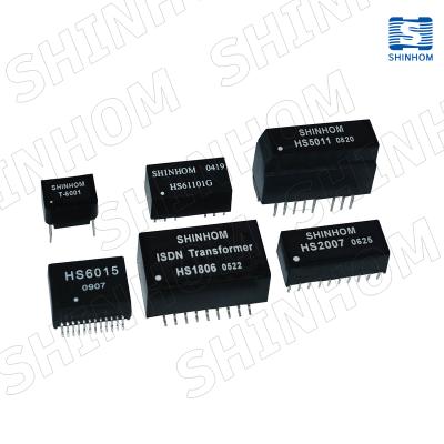 China High-Performance 16-Pin DIP LAN Transformer with High Voltage Isolation and RoHS-Compliant for Telecom Line Applications for sale