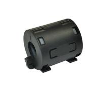 China Cylindrical Ferrite Split Core EMI Suppressor for 8-13.6mm Radius Cables - Snap-On RFI Filter for sale