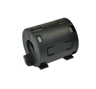 China Clip On Ferrite Ring Core Noise Suppressor For EMI RFI Clip Cable Active Components Filters for sale