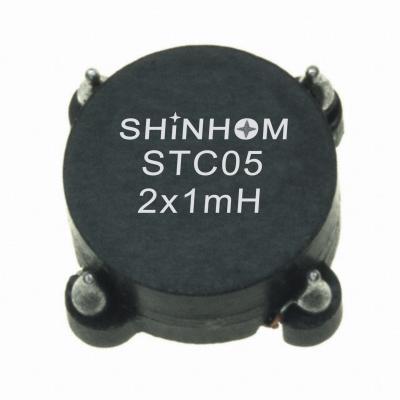 China SMD Line Filter Horizontal Common Mode Inductor / Common Mode Choke Coil With Case for sale