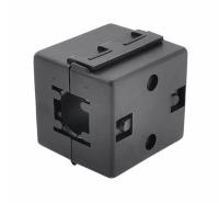 China EMI EMC Suppressor Ferrite Split Core 8-13.6mm Radius Snap-On Cable Mount for sale
