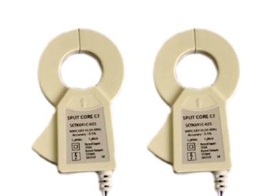 China 0 - 1000A Single Phase Clamp On Current Transformer Split Core Completely Enclosed factory
