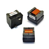 China 25uH 40A High Current Power Inductor PQ3222 Flat Wire Low DCR Through Hole for sale
