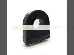 Sensor de corrente residual de corrente contínua de 5 V compacto e preciso com dimensões de 10 X 22 X 15 X 27 mm