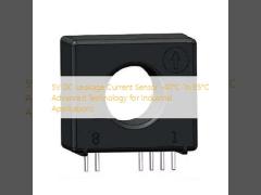 Sensor de corrente de vazamento de 5V DC -40°C a 85°C Tecnologia avançada para aplicações industriais