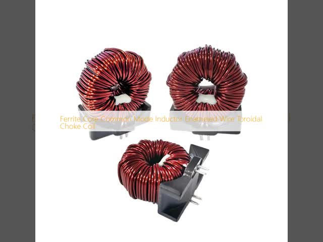 Ferrite Core Common Mode Inductor Enameled Wire Toroidal Choke Coil