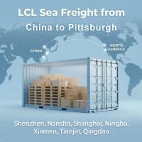 Quality China To Pittsburgh PIT Express LCL Services Sea Freight Logistics With Customs for sale
