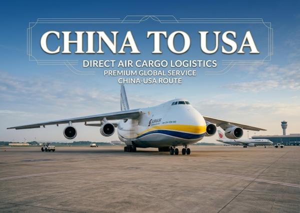 Quality Fast Transit Time Air Freight Shipping from China to USA with Door to Door Service and Customs Expertise for sale