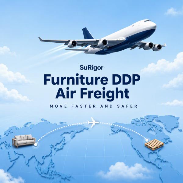 Quality SURIGOR DDP Air Freight & Shipping with Oversized Cargo Expertise, Customs Compliance, and Fragile Protection for sale