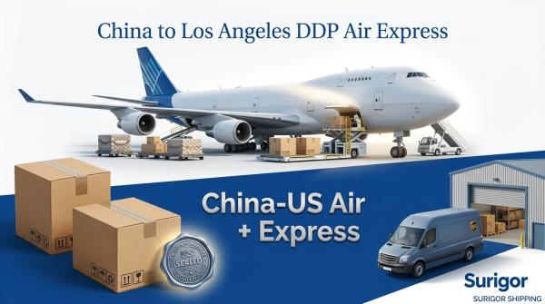 Quality DDP Air Express Service China Los Angeles LAX Door-to-Door Duty Paid Customs Cleared for sale