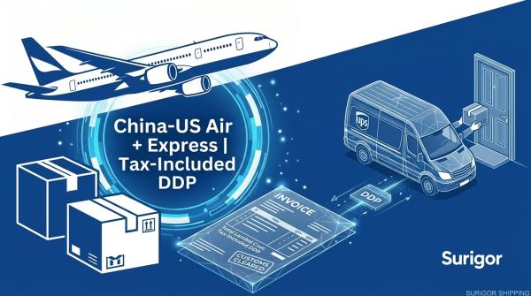 Quality China USA Air Shipping Tax Included Door-to-Door DDP Service UPS Delivery Customs Cleared Nationwide for sale