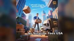 UPS DDP Shipping USA Tax Duty Paid