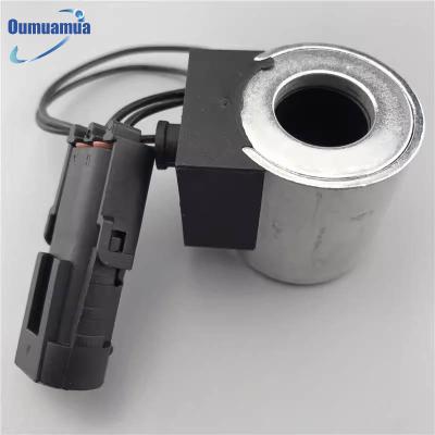 Cina 12V/24V bobina di valvola solenoide 0D13105130 3003124 per escavatore YC60-7 R60-7 SY75 in vendita