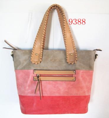 China 2019fashion cheap lady 3 colors combination TOTE BAG for sale