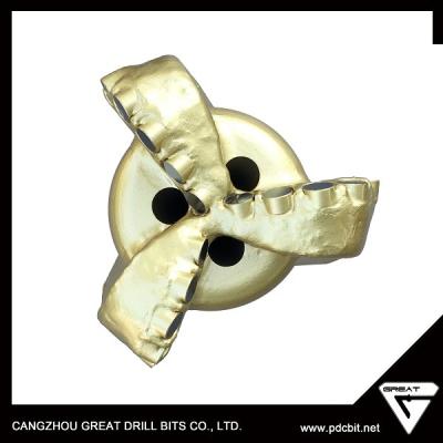 China 161mm GREAT GOLDEN PDC drill bits for oil well drilling   steel body for sale