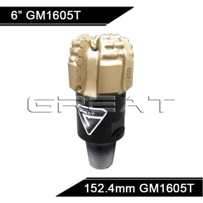 China 6''GREAT GOLDEN PDC drill bits for oil well drilling hard rock tools equipment matrix body well quaility for sale