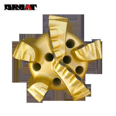 China 7 1/2‘’ GS1605 GREAT API standard drill bit water well drilling steel body golden PDC bits for sale