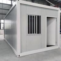 China Portable Folding Prefabricated Container Home 5800x2480mm Easy Assembly Prefab Tiny House for sale