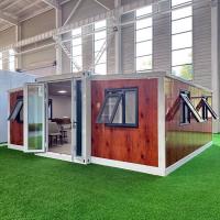 China 20ft Expandable Container Home 2 Bedroom Prefab House 5900x6300x2480mm for sale