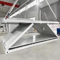 China Z Type Folding Container House 20ft Quick Installation Prefab Portable Expandable for sale