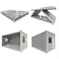 China Z Type Folding Container House 20ft Quick Installation Prefab Portable Expandable for sale
