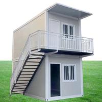 China Folding Container House 20ft 40ft Prefab Modular Tiny Home Portable Steel Structure for sale