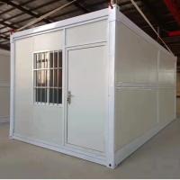 China Folding Container House 20ft 40ft Prefab Modular Tiny Home Portable Steel Structure for sale