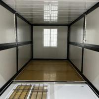 China Modular Collapsible Container House 5800x2480x2560mm Prefabricated Folding Home for sale