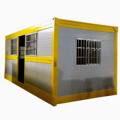 China Portable Movable Prefab Cargo Container Homes Fast Assemble Stackable Folding Container House for sale