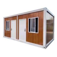 China 40FT Flat Pack Prefab Modular Portable Office Building Fast Assemble Container House for sale