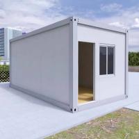 China 20ft 40ft Flat Pack Prefabricated Tiny Home with Bathroom Galvanized Steel for sale