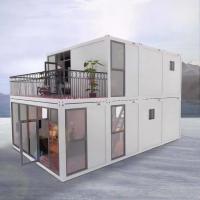 China 20ft 40ft Flat Pack Prefabricated Tiny Home with Bathroom Galvanized Steel for sale
