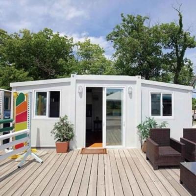 China 20 ft 40 ft Prefab erweiterbares Haus / Luxus-Schifffahrt Container Häuser Bürogebäude Q235 Q345B zu verkaufen