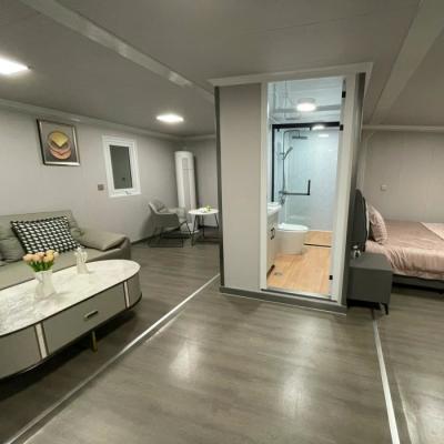 China Waterdichte luxe prefab huizen met hoge kwaliteit voor gezinswonen Te koop