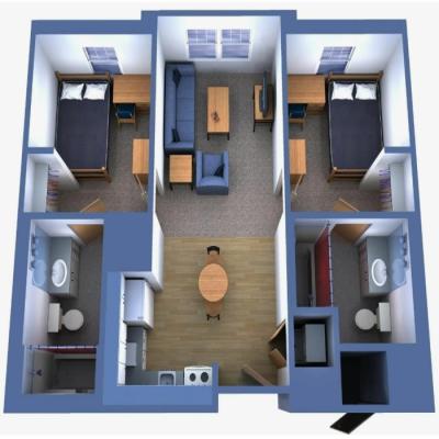 Cina Casa container espandibile da 2 camere da letto personalizzata 20 piedi per case vacanze in vendita