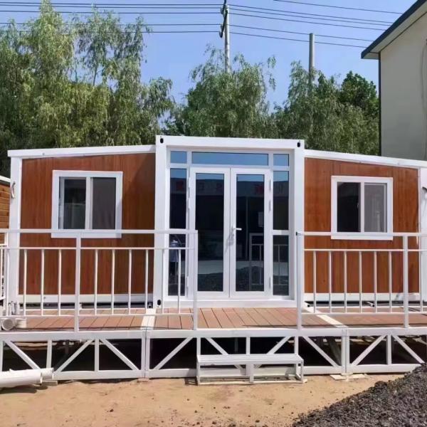 Maison de luxe de 40 et 20 pieds mobile de 2 lits Container maison pliable maison préfabriquée évolutive